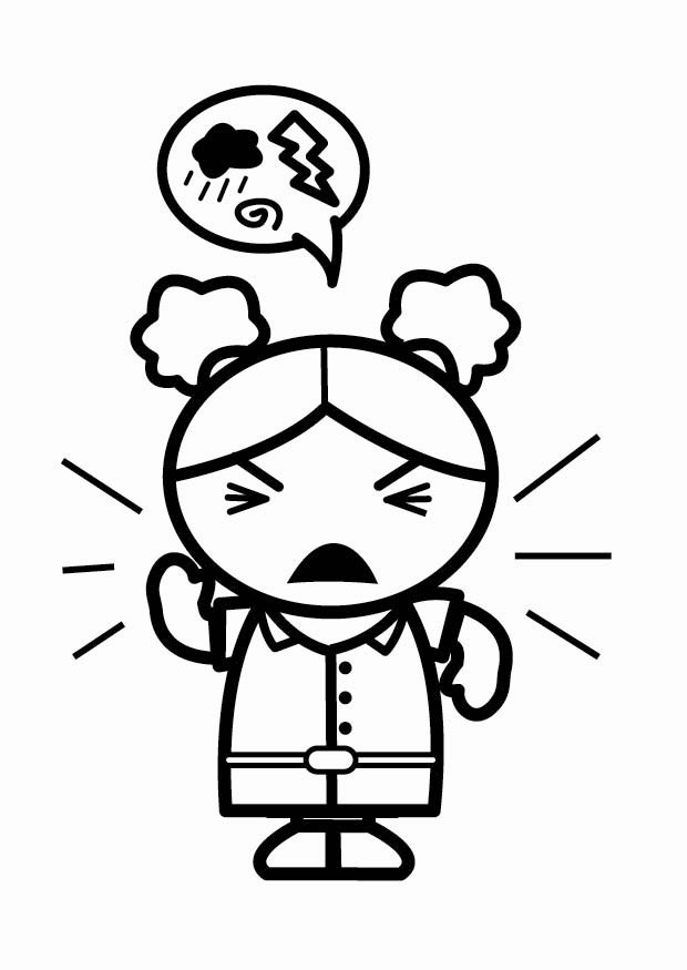 Coloring Page furious - Free printables - Img 24005