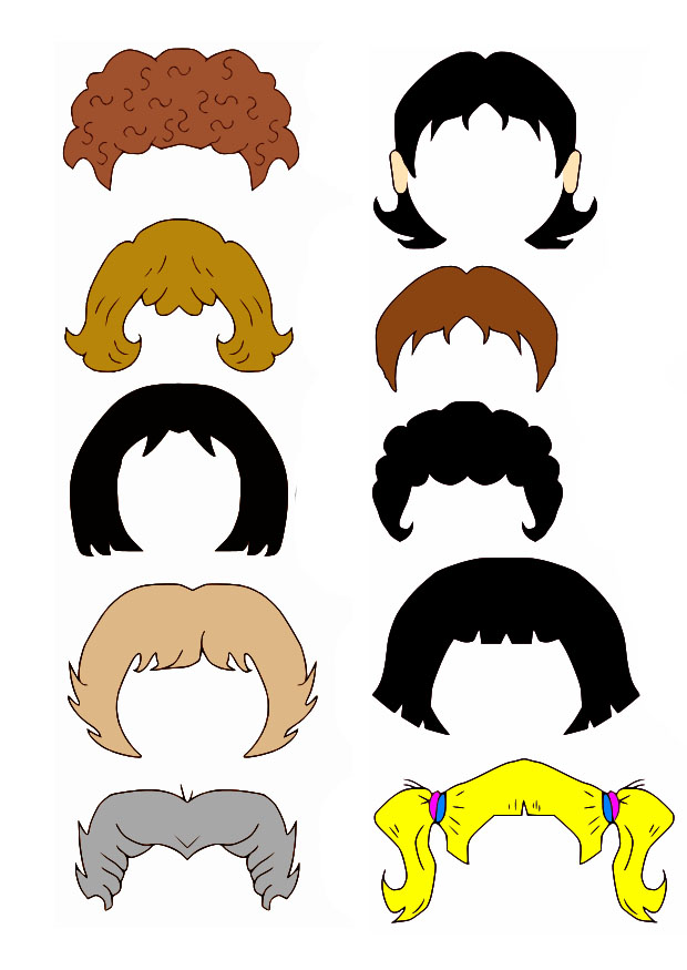 Image hair - Free printables - Img 27203.